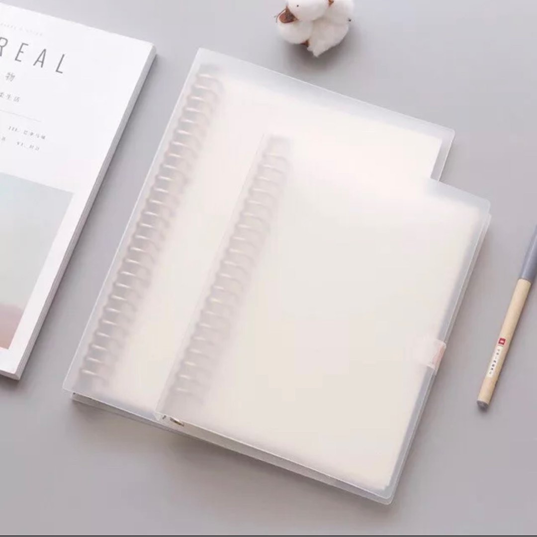 Loose Leaf Binder Notebook (PAPER INCLUDED), Hobbies & Toys, Stationary ...