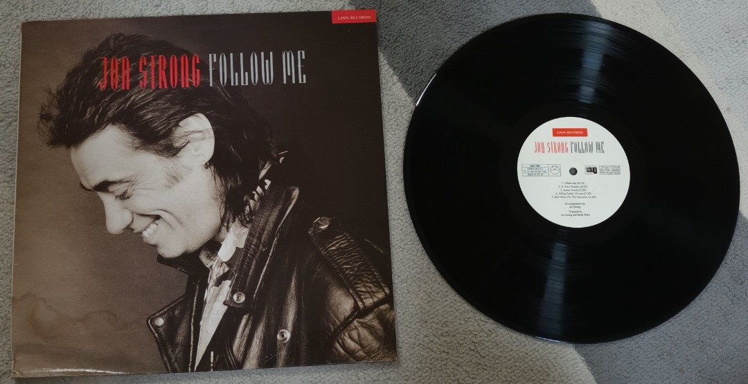 Lp Vinly Linn Records Jon Strong Follow Me 1993, Hobbies & Toys, Music ...