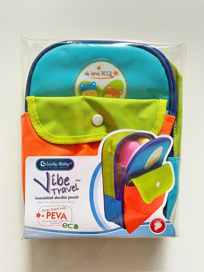 Lucky Baby insulated double pouch, Babies & Kids, Nursing & Feeding ...