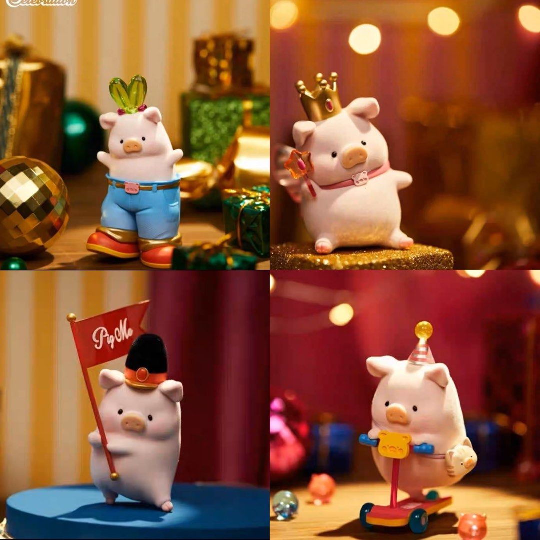 LULU pig Celebration 52 toys / FULL SET / SINGLE BLIND BOX / ABLE TO CHOOSE CHARACTER, Hobbies ...