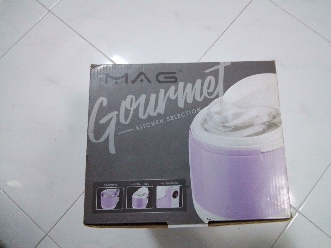 MAG Ice-cream and Yogurt Maker, TV & Home Appliances, Kitchen ...