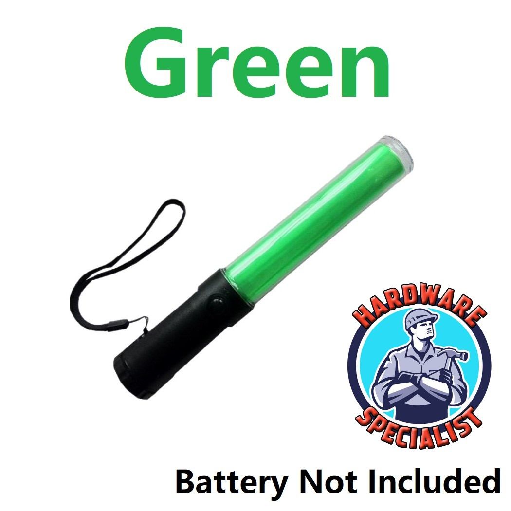 Magnetic Traffic Flashing LED Light Control Wand / Traffic Safety Baton ...