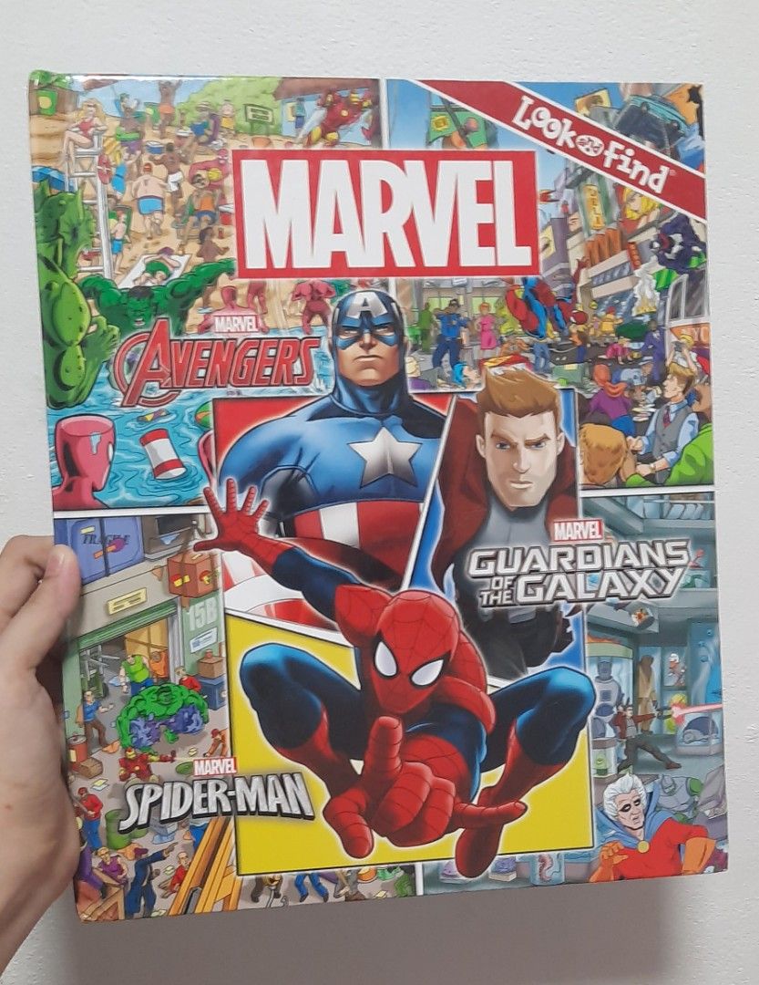 Marvel Look and Find HB Book, Hobbies & Toys, Books & Magazines ...