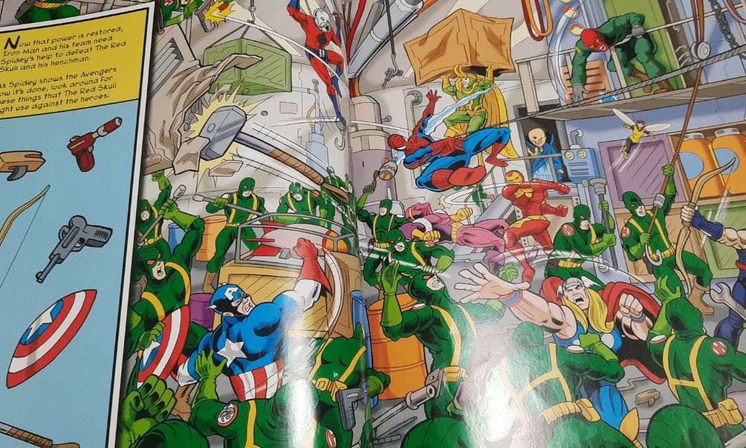 Marvel Look and Find HB Book, Hobbies & Toys, Books & Magazines ...