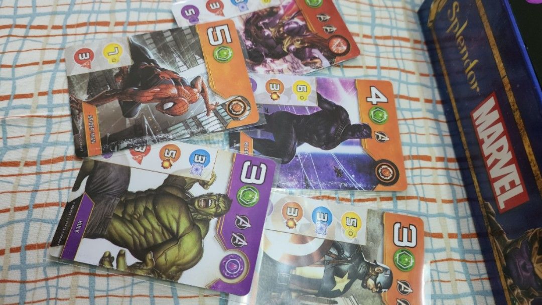 Marvel Splendor Board game, Hobbies & Toys, Toys & Games on Carousell
