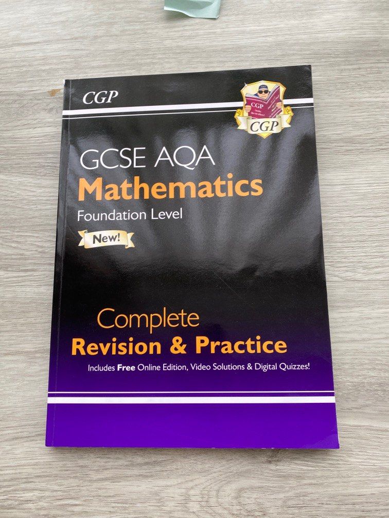 Mathematics GCSE foundation level textbook, Hobbies & Toys, Books ...