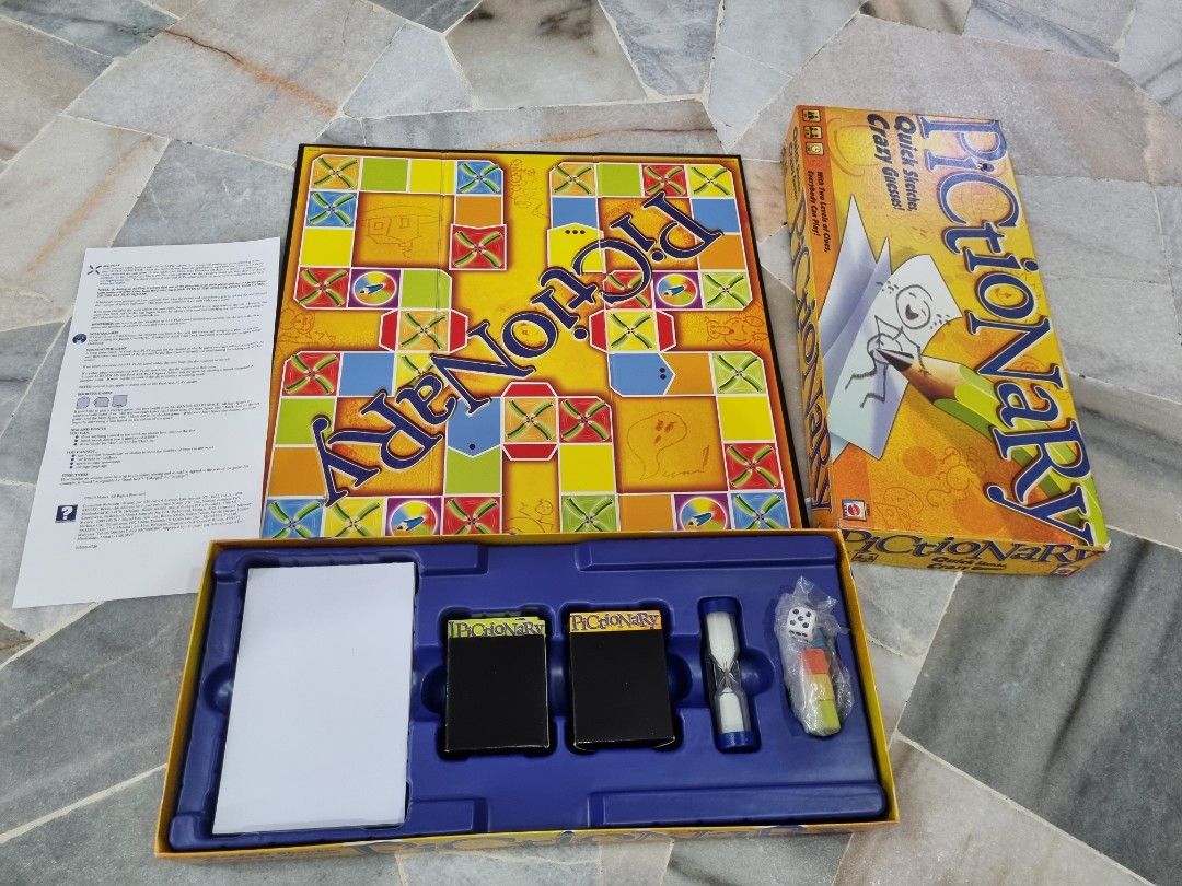 Mattel Pictionary Board Game, Hobbies & Toys, Toys & Games on Carousell