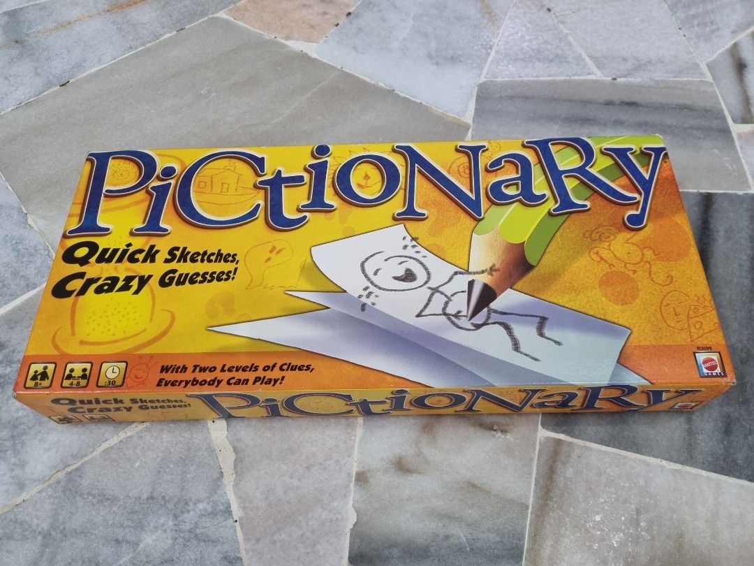 Mattel Pictionary Board Game, Hobbies & Toys, Toys & Games on Carousell