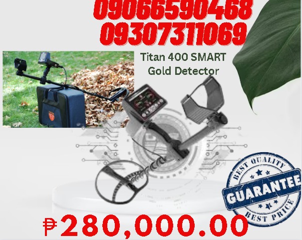 Metal Detector and Gold detector Sensitive Scanner TITAN 400 Smart on ...