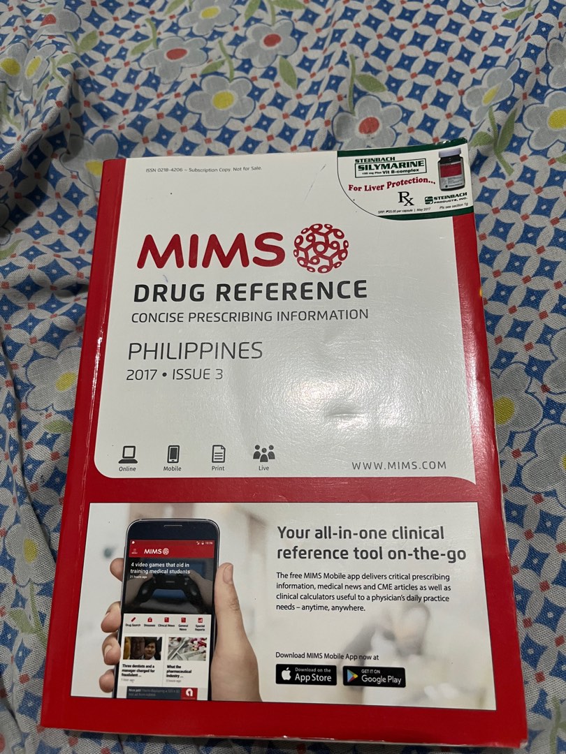 MIMS Drug handbook 2017 - ISSUE 3 on Carousell