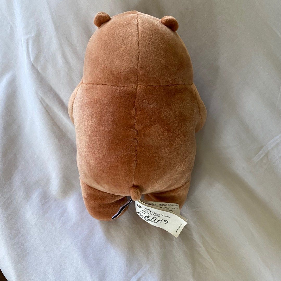 Miniso We Bare Bears Grizzly, Hobbies & Toys, Toys & Games on Carousell