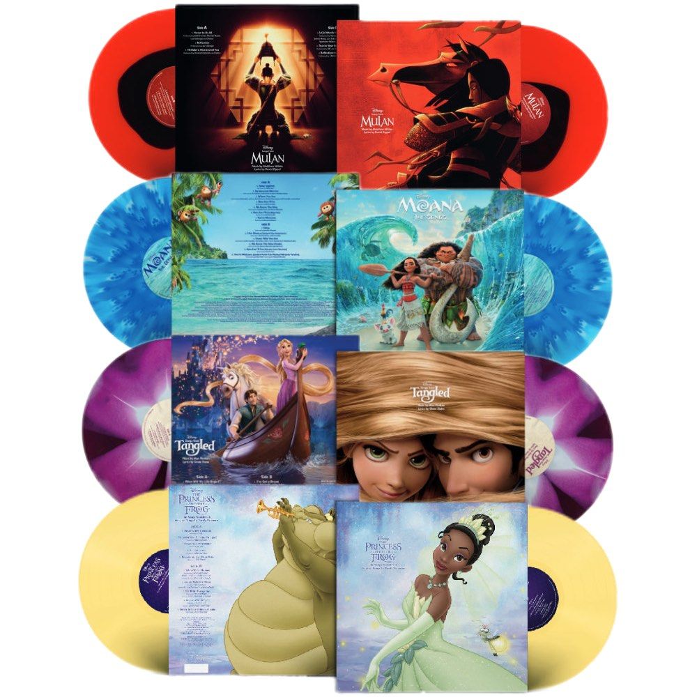 Moana Soundtrack Vinyl, Hobbies & Toys, Music & Media, Vinyls on Carousell