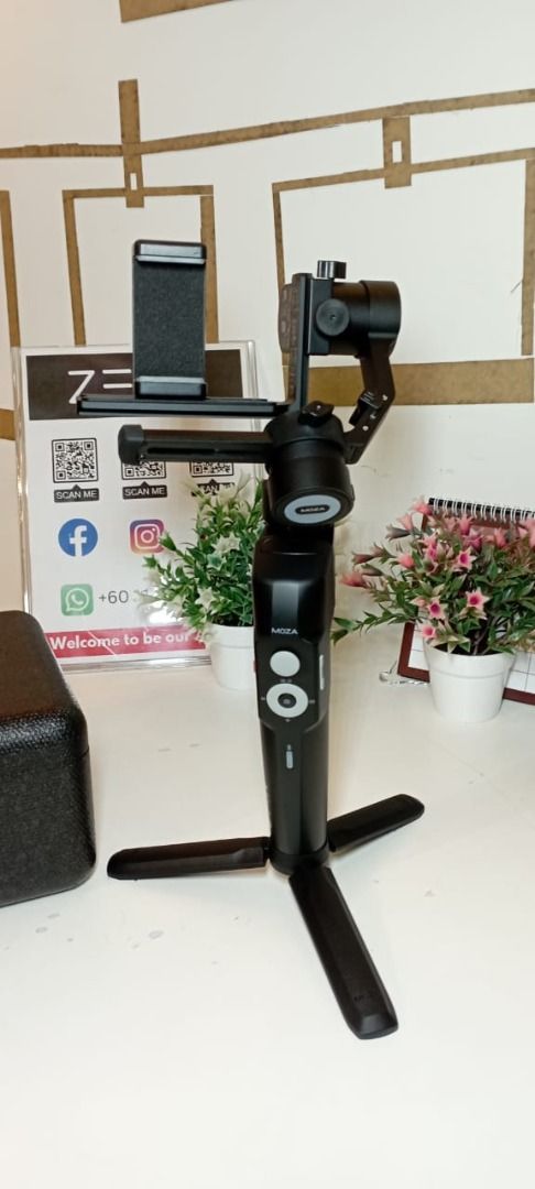 Moza Mini-P 3-Axis Motorized Gimbal Stabilizer, Photography ...