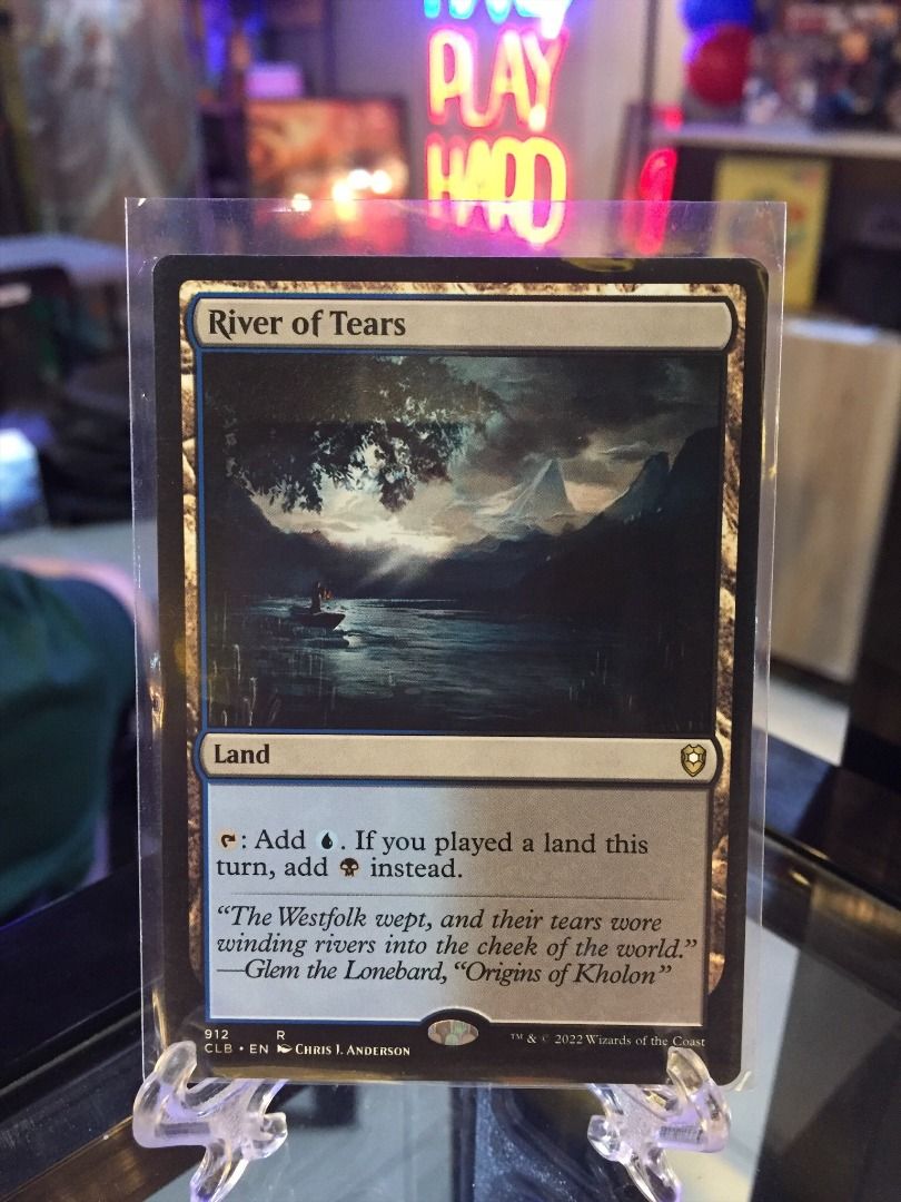 MTG: River of Tears [Commander Legends: Battle for Baldur's Gate] on ...
