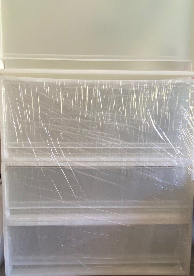 MUJI PP Storage Stackable Drawers Wide 55 x 44 Series, Furniture & Home ...