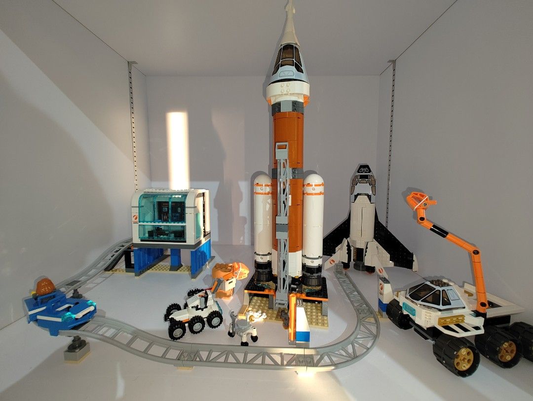 Multiple Lego rockets/spaceships form different sets, Hobbies & Toys ...
