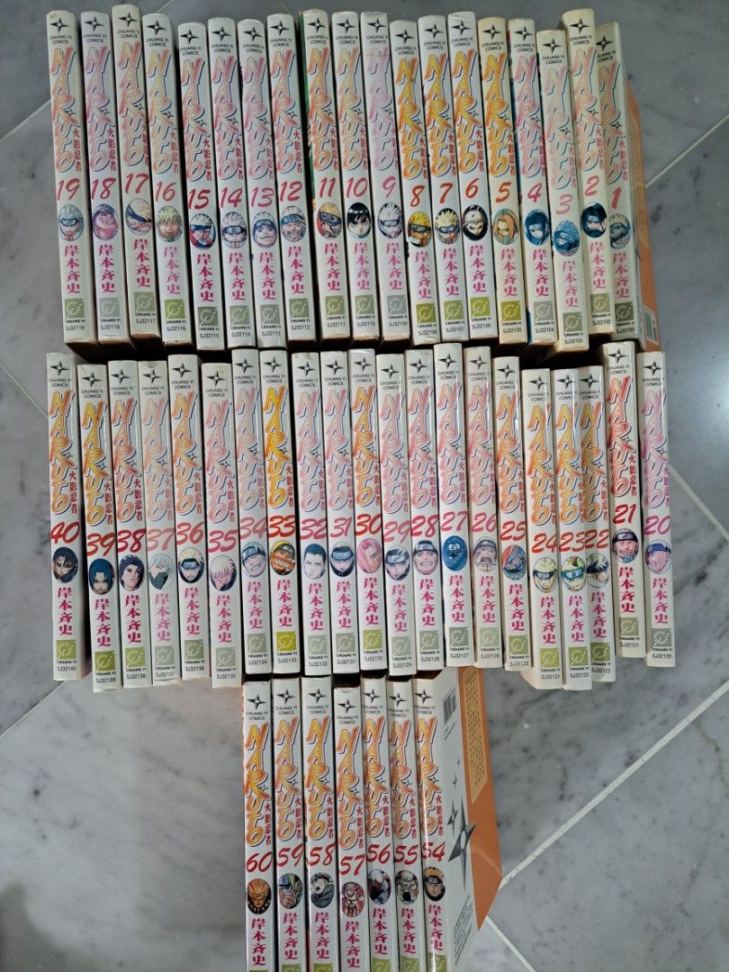 Naruto (chinese) manga, Hobbies & Toys, Books & Magazines, Comics ...