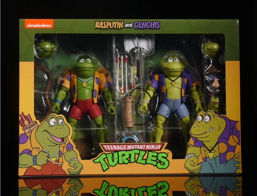 NECA TMNT Rasputin and Genghis Animated Series Teenage Mutant Ninja ...