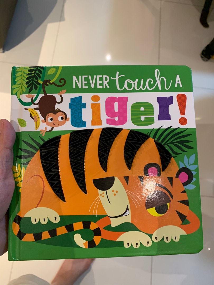 Never Touch A Tiger / Shark - Sensory Book, Hobbies & Toys, Books & Magazines, Children's Books ...