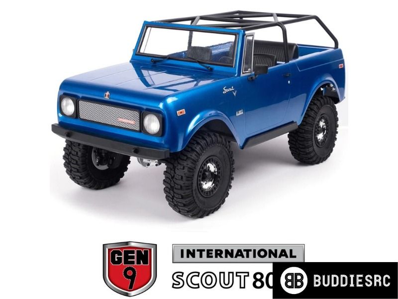 [NEW 2023 MODEL!] REDCAT 1/10 GEN9 SCOUT 800A 2-SPEED TRAIL & SCALE RC ...