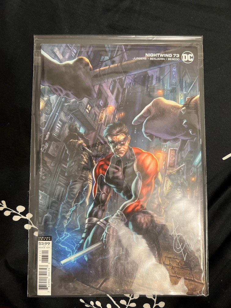 Nightwing #73 - Signed by Alan Quah, Hobbies & Toys, Books & Magazines ...