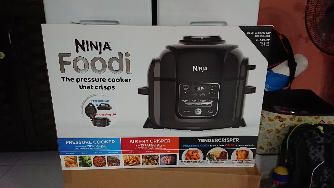 Ninja Foodi 8-IN-1 6L MULTI COOKER, TV & Home Appliances, Kitchen ...