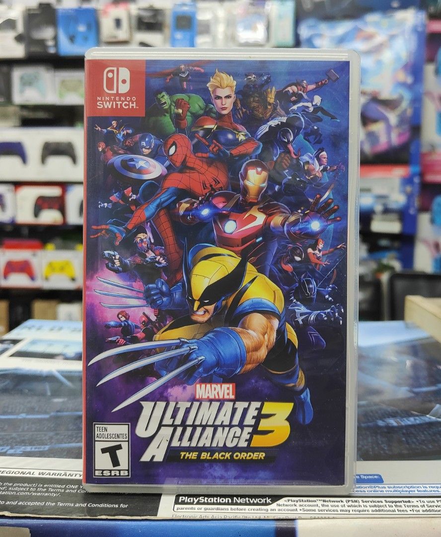 Nintendo Switch Marvel Ultimate Alliance 3 The Black Order, Video ...