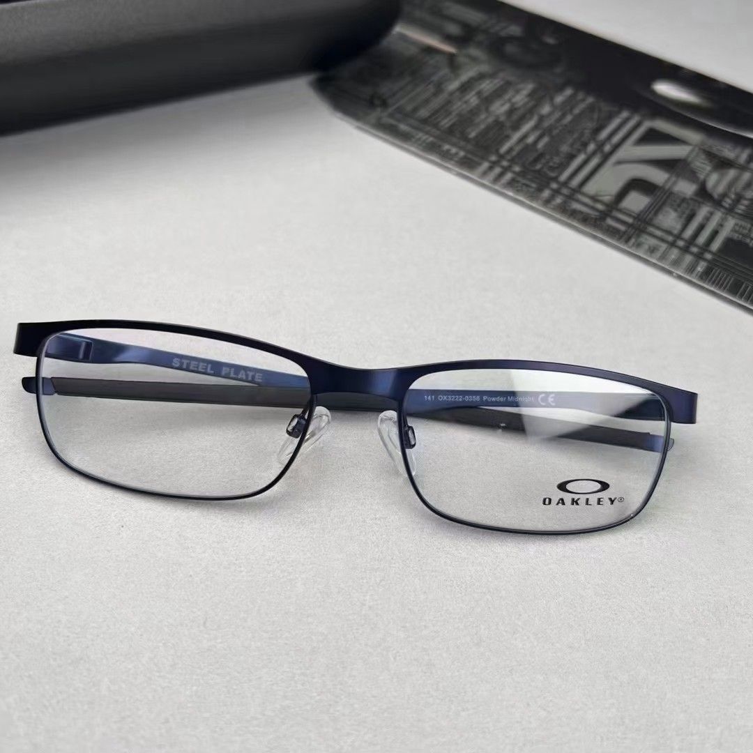 Oakley steel plate ox3222 specs spectacles, Men's Fashion, Watches ...