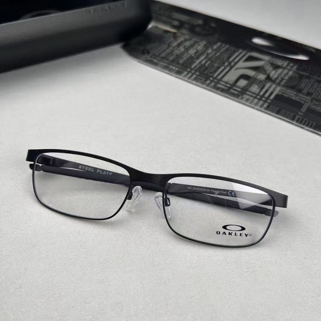 Oakley steel plate ox3222 specs spectacles, Men's Fashion, Watches ...