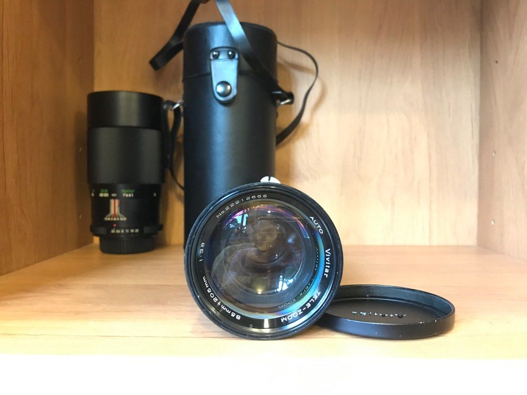 Old lenses for film photography, Photography, Lens & Kits on Carousell