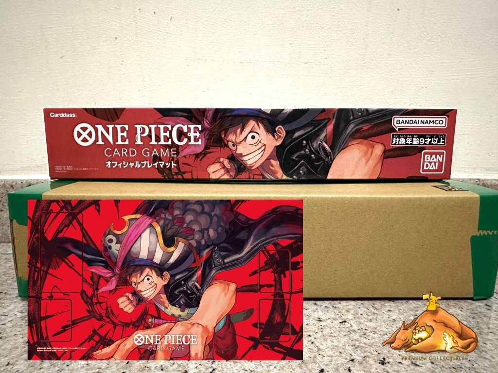 One Piece TCG Official Playmat Factory Sealed, Hobbies & Toys, Toys ...