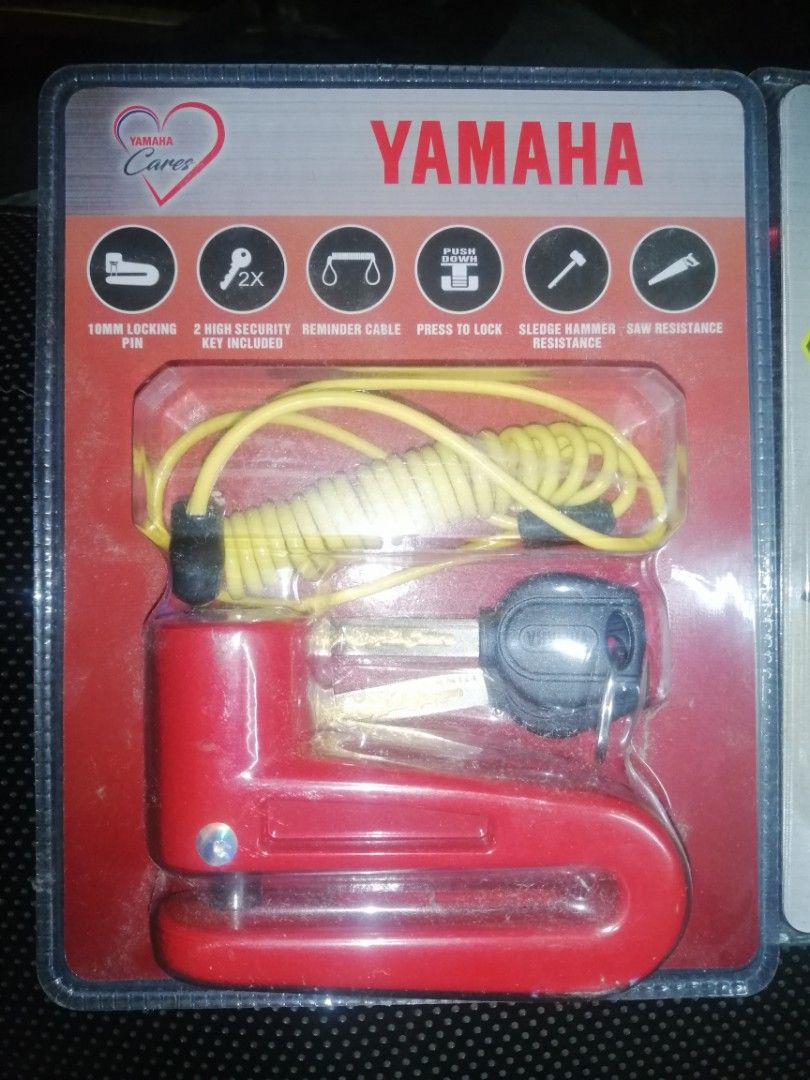 ORIGINAL DISC LOCK YAMAHA, Auto Accessories on Carousell