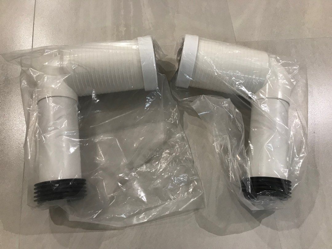 P Trap to S Trap Toilet Bowl Connector Pipe, Furniture & Home Living ...