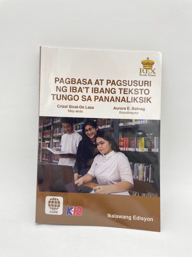 Pagbasa at Pagsusuri ng Iba’t Ibang Teksto tungo sa Pananaliksik ...