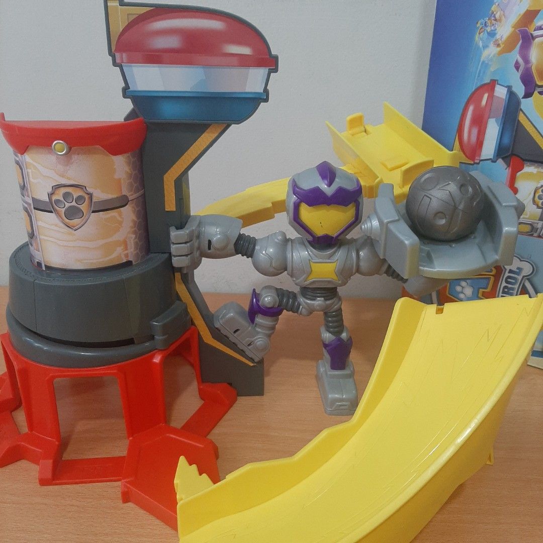 Paw patrol mighty meteor track, Toys & Collectibles, Mainan di Carousell