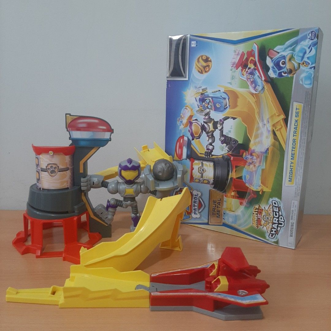 Paw patrol mighty meteor track, Toys & Collectibles, Mainan di Carousell