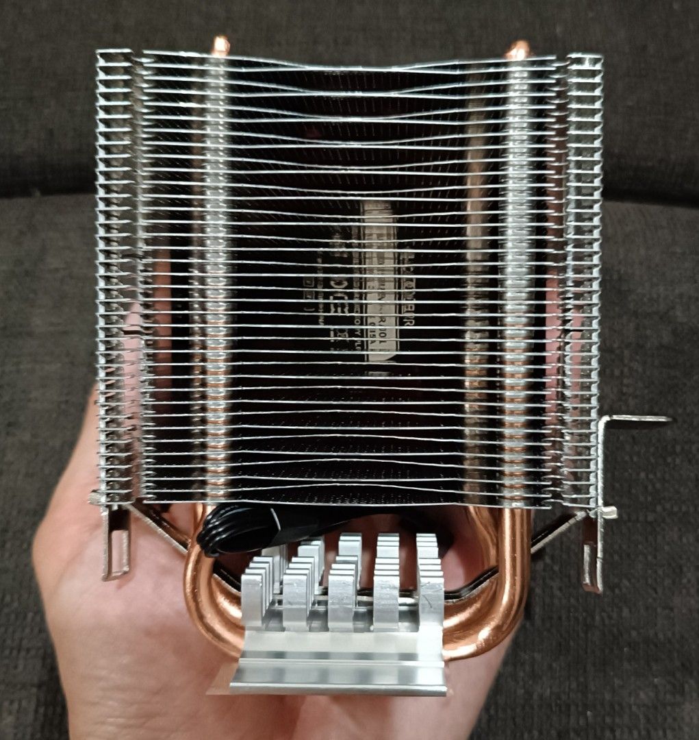 PCCooler HP-825 CPU Cooler (2 Heatpipe Mini Cooler), Computers & Tech ...