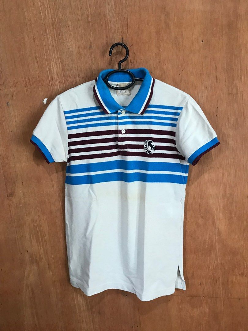 Penshoppe and Bench polo shirt on Carousell