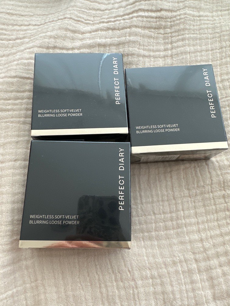 Perfect Diary Weightless Soft-Velvet Blurring Loose Powder, Beauty ...