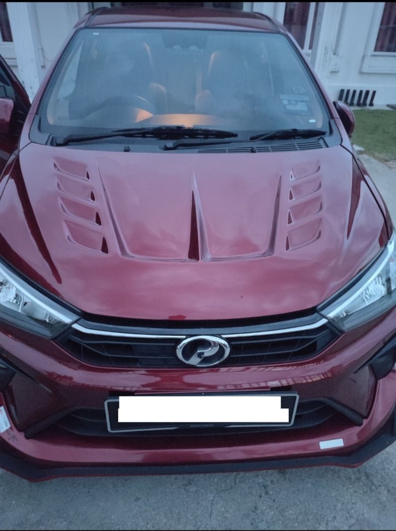 Perodua Bezza 2016-2022 (Mugen Front Bonet), Auto Accessories on Carousell