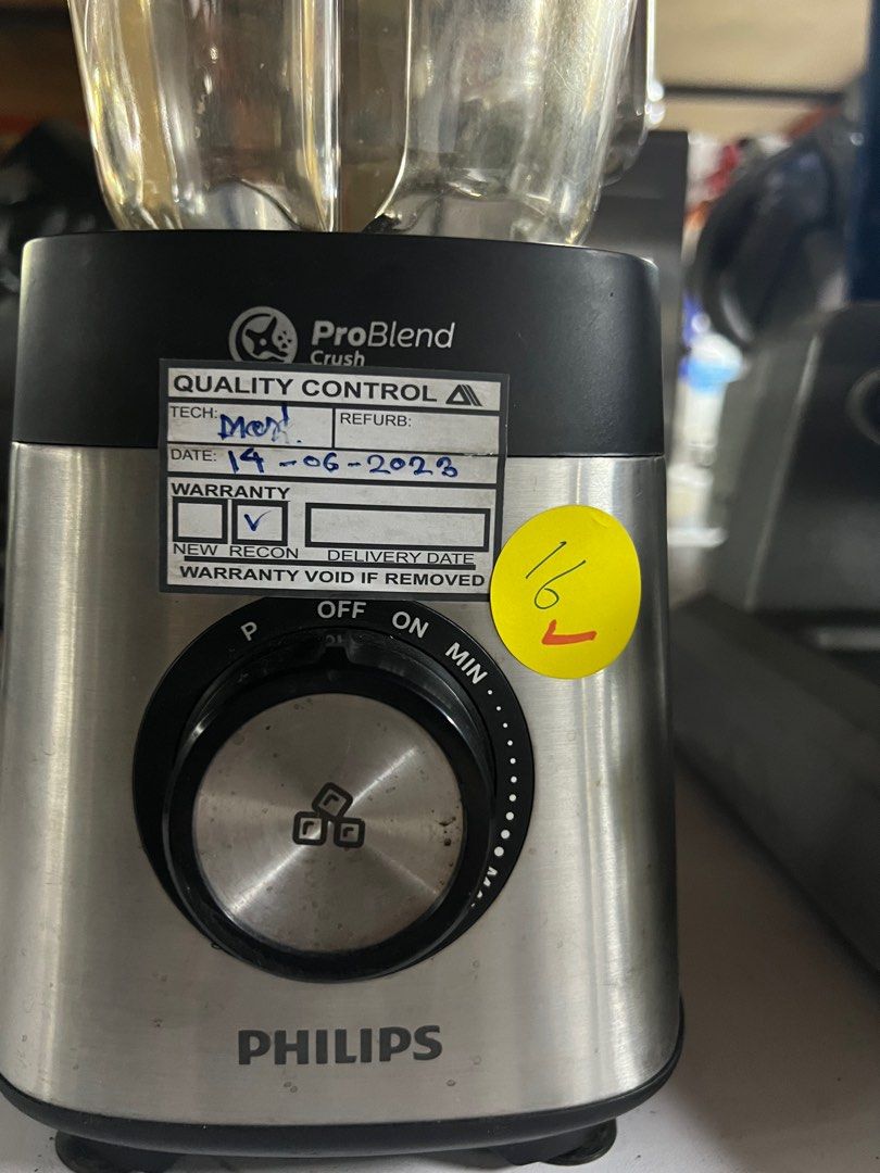 Philips Pro Blend Crush Blender, TV & Home Appliances, Kitchen ...
