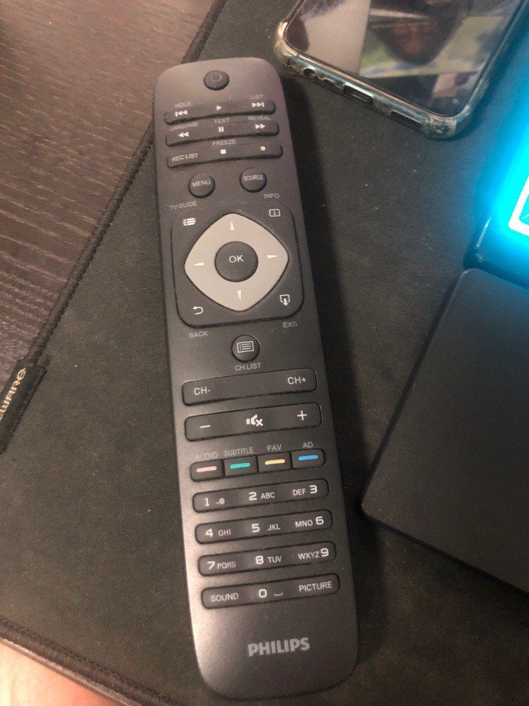 Philips TV controller, TV & Home Appliances, TV & Entertainment, TV ...