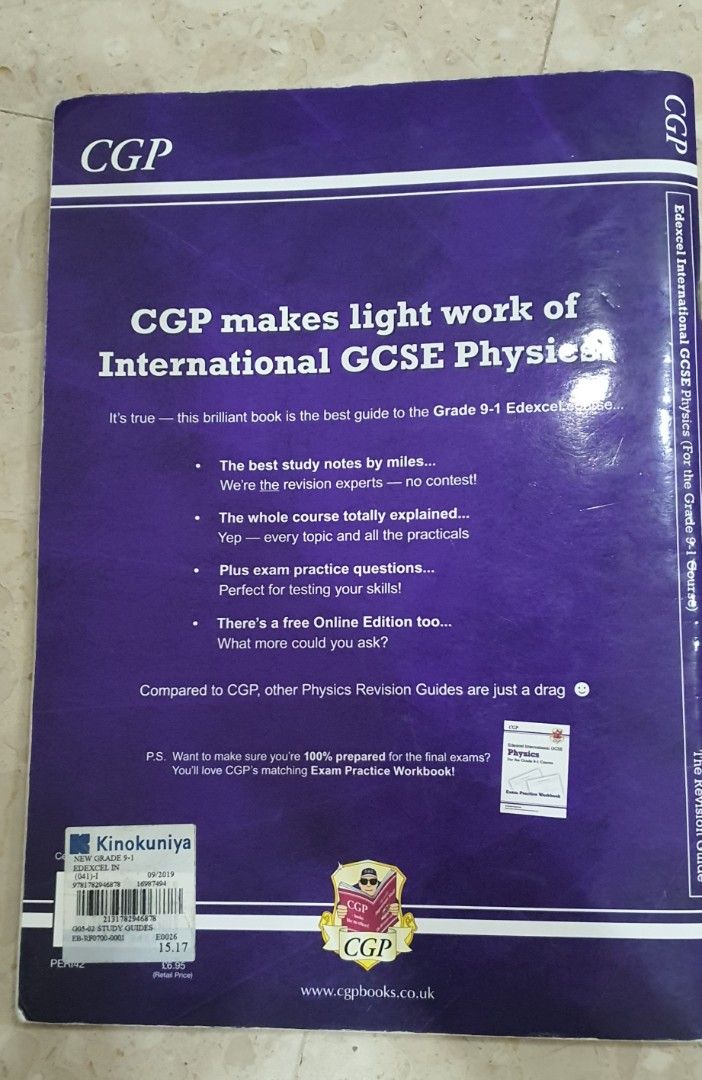 Physics CGP Revision Guide, Hobbies & Toys, Books & Magazines ...