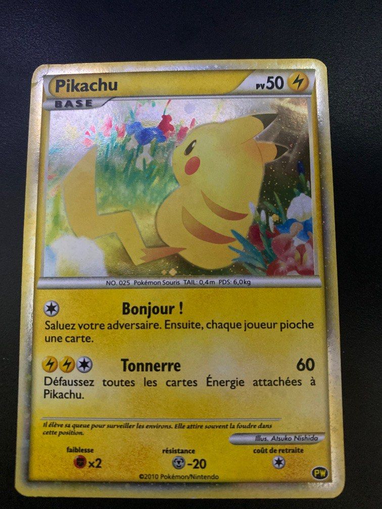 Pikachu 2010 French world collection, Hobbies & Toys, Memorabilia ...