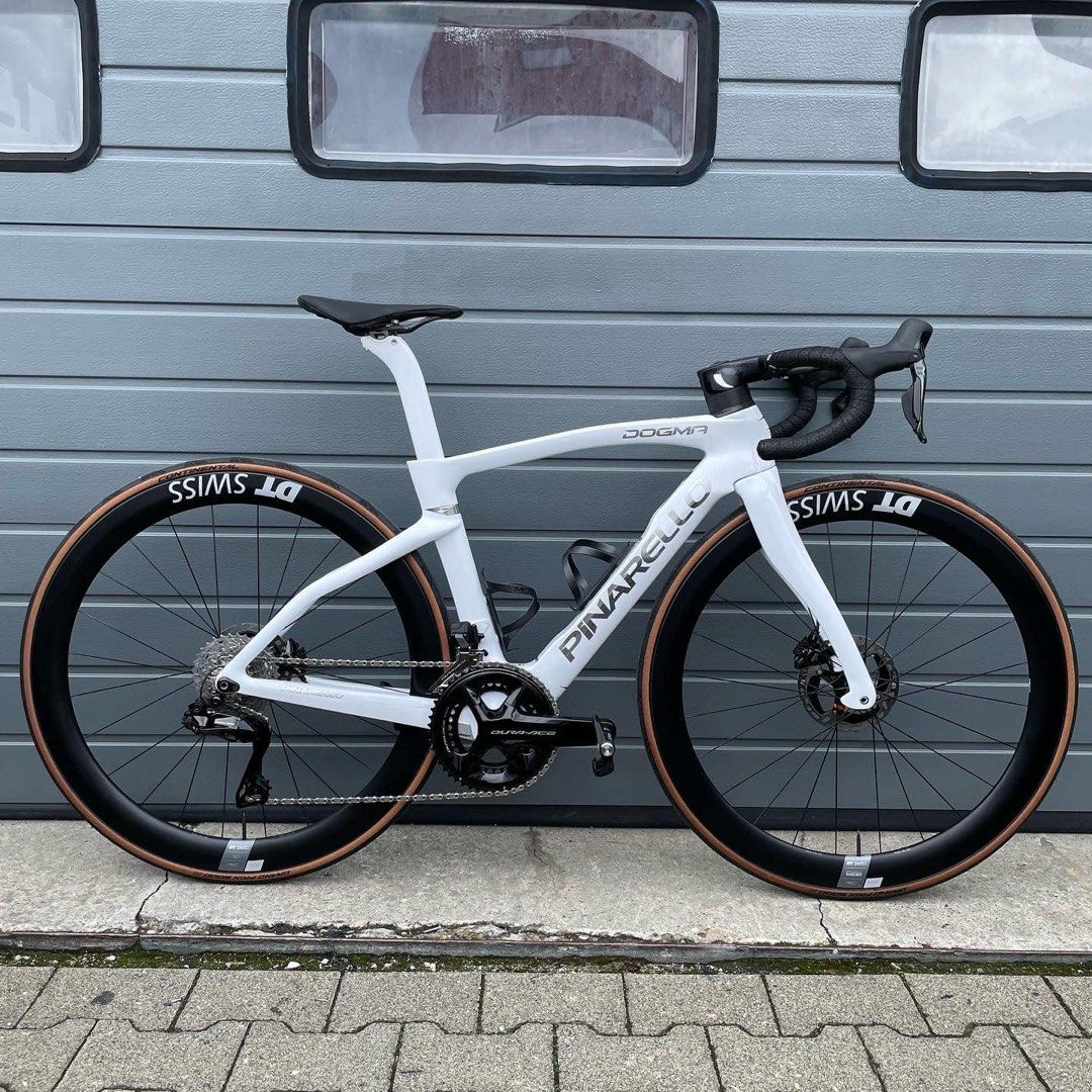 Pinarello Dogma F 43 Crystal White, Sports Equipment, Bicycles & Parts ...