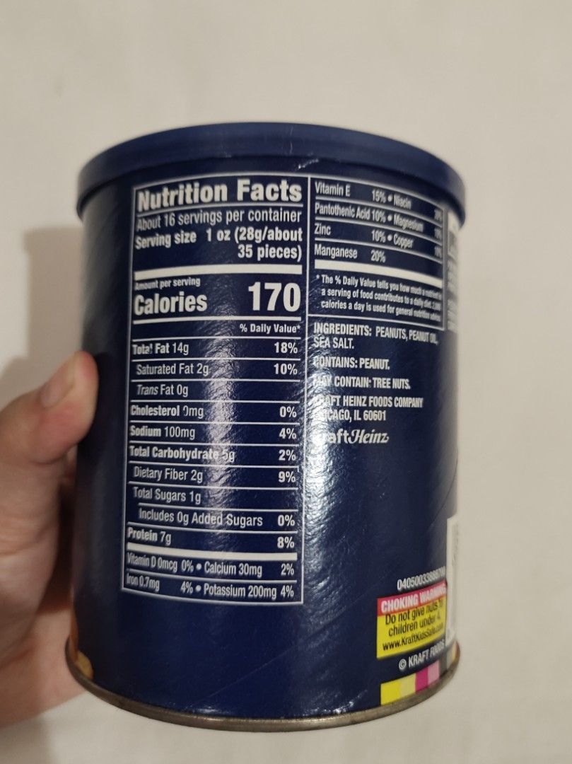 Planters Cocktail Peanuts 454g on Carousell