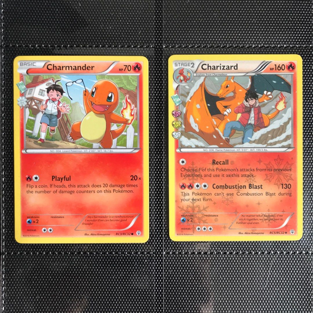 Charizard RC5/RC32 Generations Radiant Collection + Charmander Pokemon ...