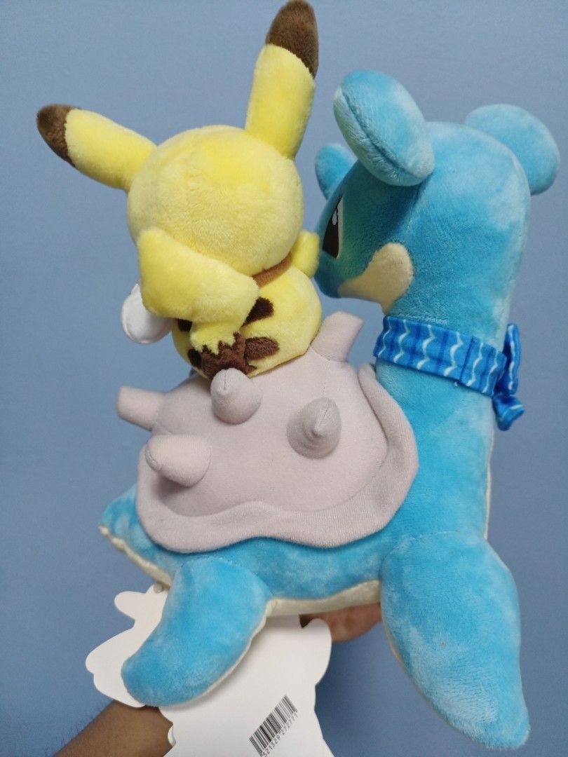 Pokemon Doll (Pikachu riding Lapras), Hobbies & Toys, Toys & Games on ...
