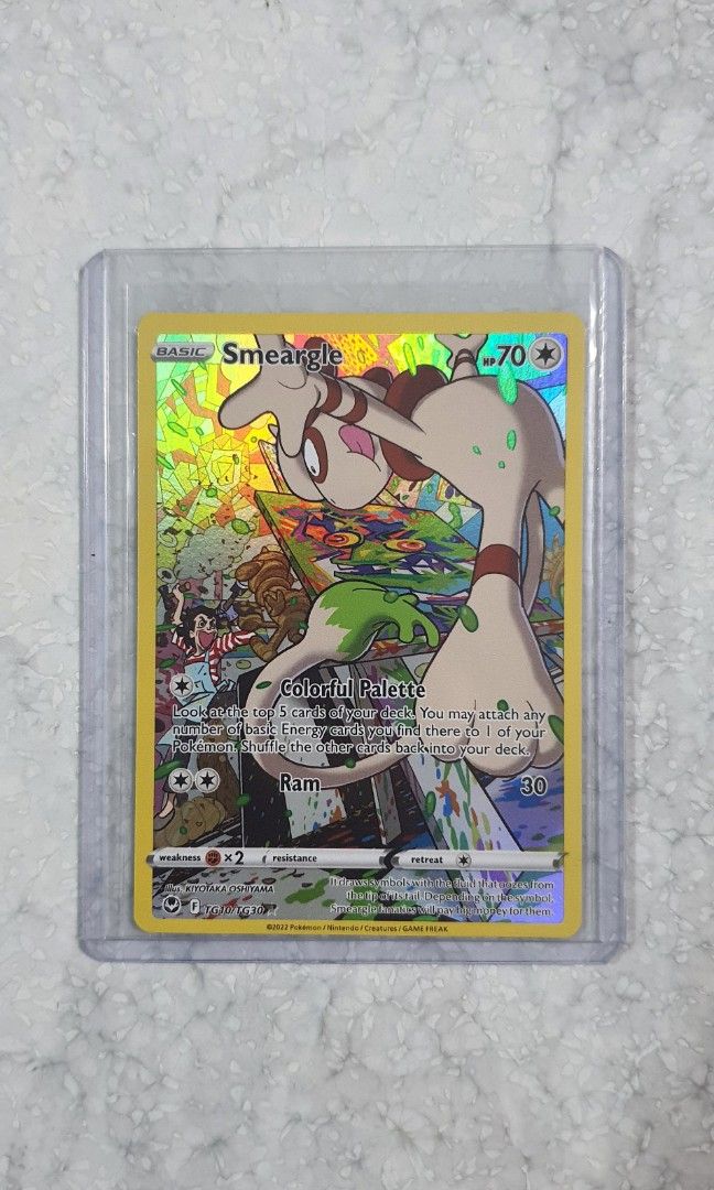 Pokemon TCG - Smeargle, Hobbies & Toys, Toys & Games on Carousell