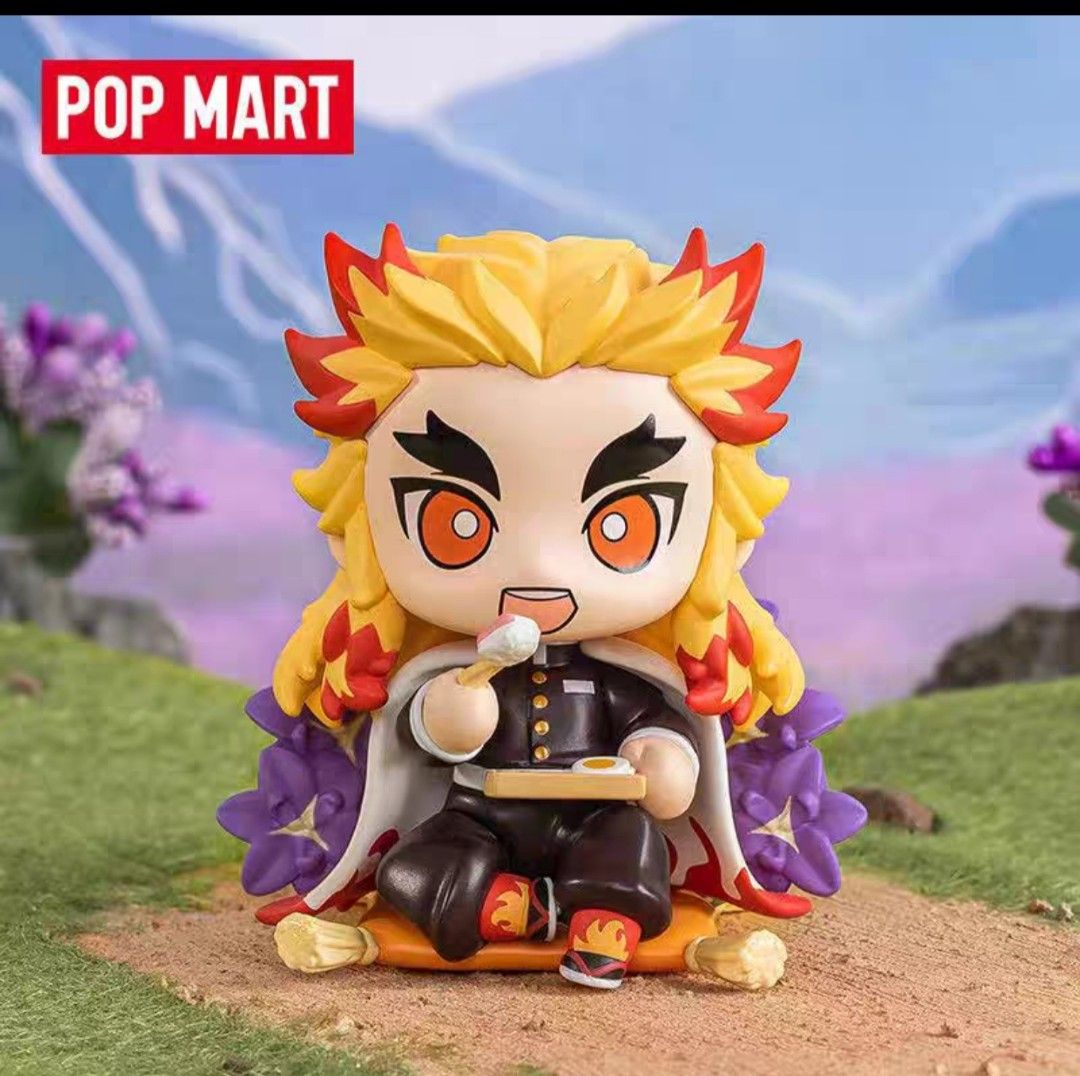 POPMART DEMON SLAYER SECRET HASHIRA KYOJURO RENGOKU, Hobbies & Toys ...